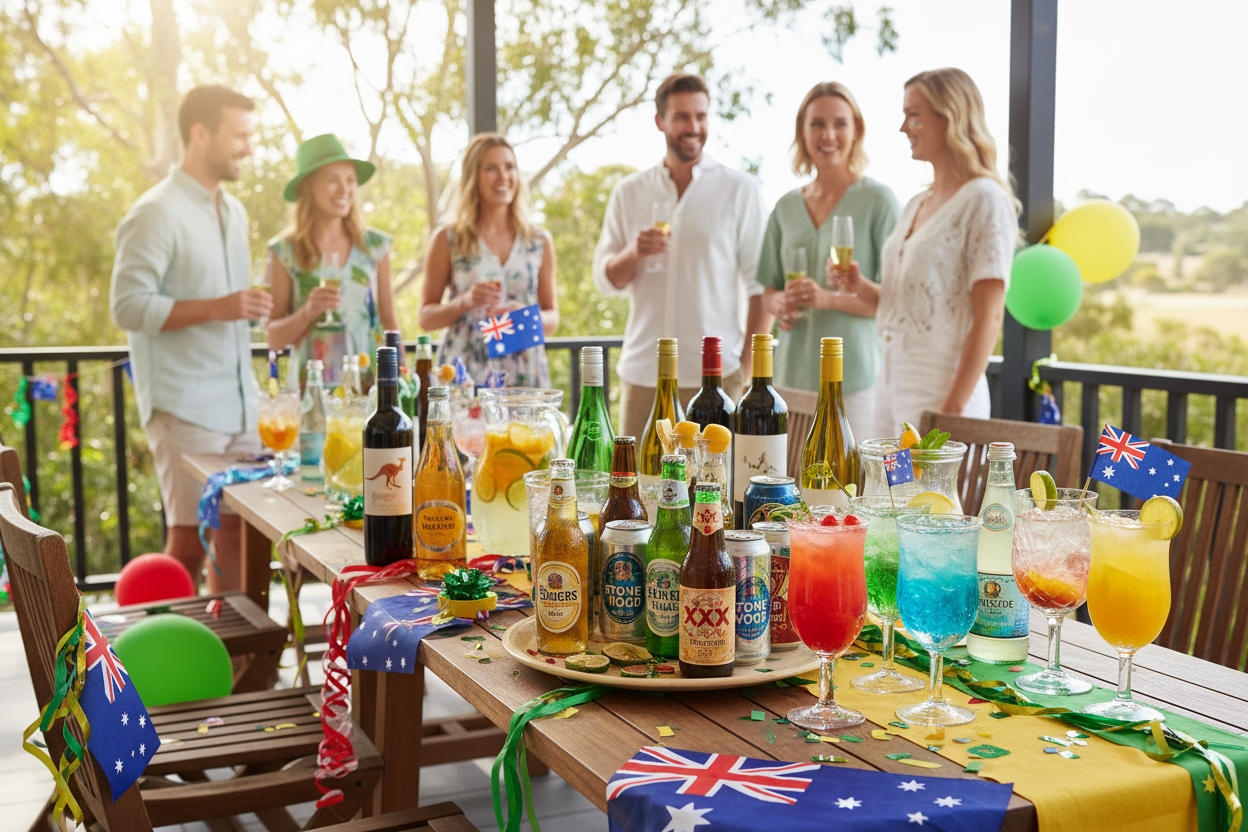 Best drinks for Australia Day celebrations – BoozeTime Australia