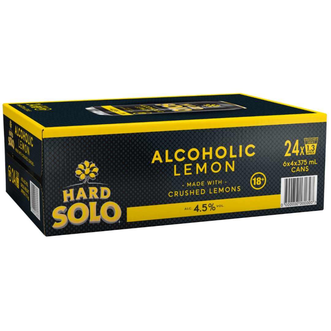 Hard Solo Can 375ml 24 Pack – BoozeTime Australia